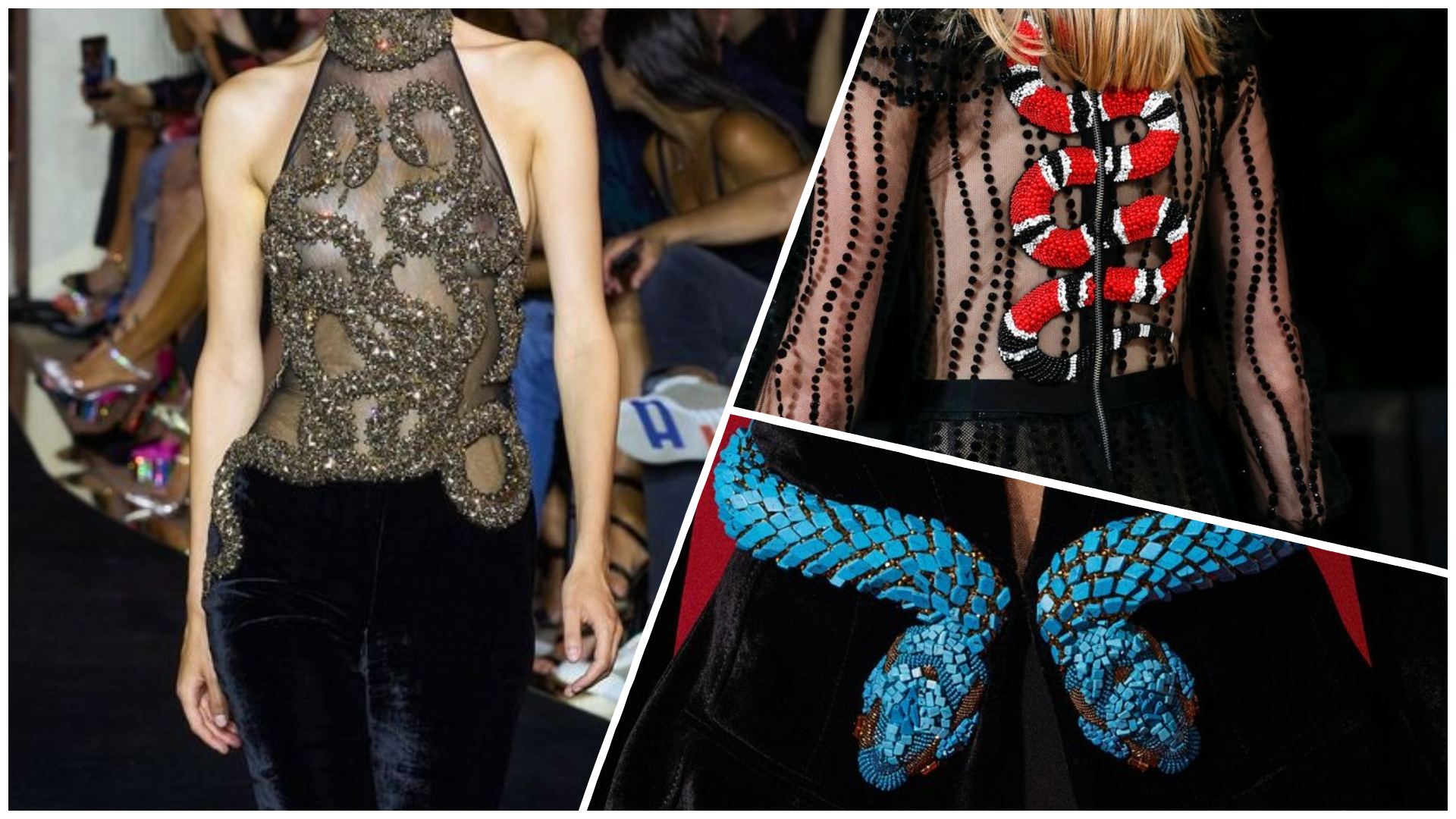 Snake Motifs in Couture Embroidery: A Symbol of Elegance and Power